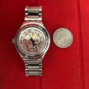 Swatch | Jewelry | Swatch Stainless Steel Automatic Watch | Poshmark